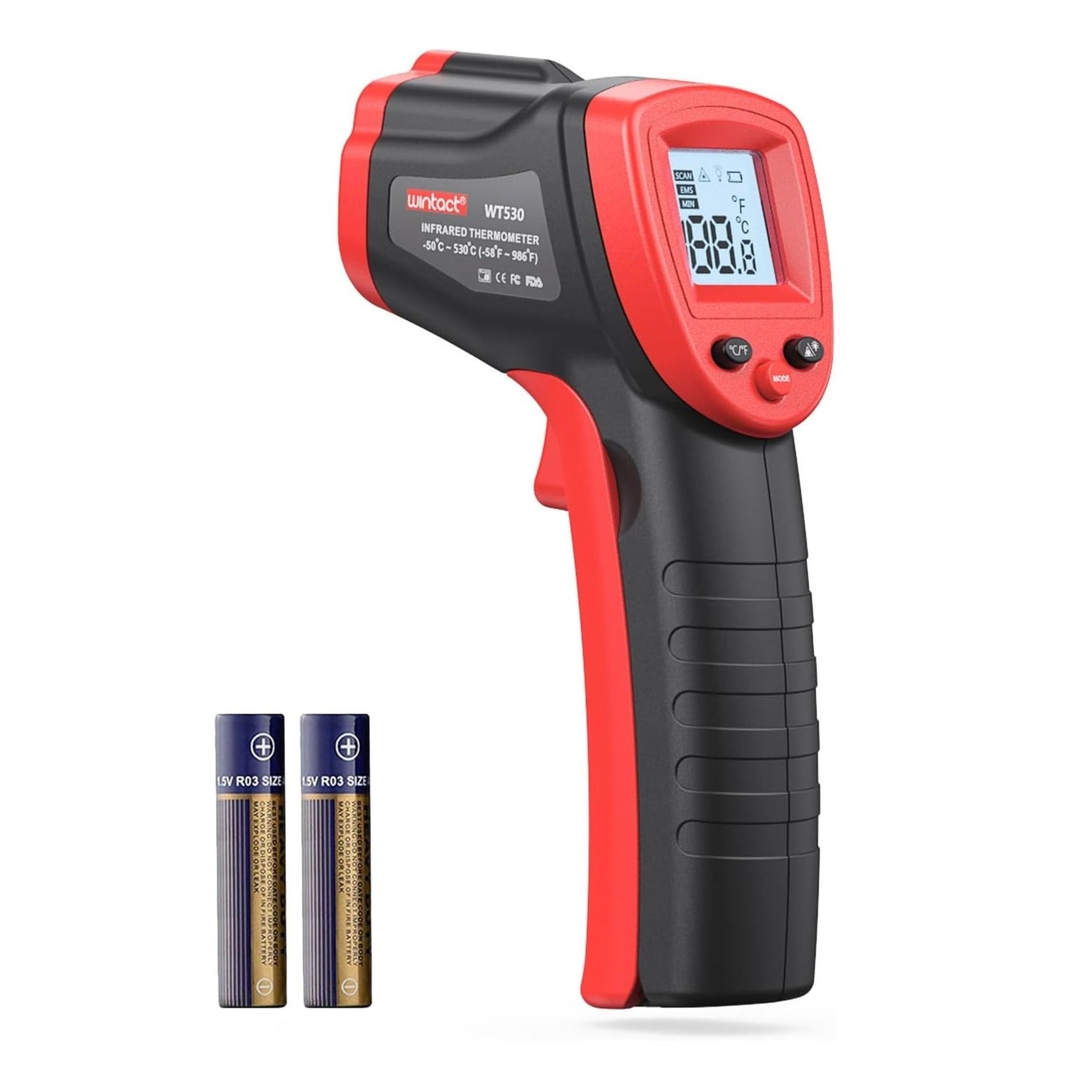 Wintact Infrared Thermometer Gun – GAZEBO Egypt
